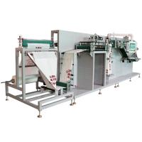 China Fully Automatic Crayfish Apron Making Folding Packing All-In-One Production & Packaging Line for sale