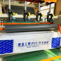 China Black PVC Waterproof Membranes For Dam Seepage Prevention Is Resistant To Aging for sale