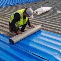 China 1.5mm Polymer Bitumen Membrane Blue Waterproofing Membrane For Roof Tiles for sale