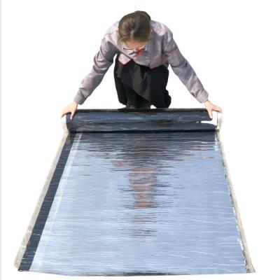 China 1.2mm-4.0mm Bitumen Self Adhesive Sheet Membrane , Bitumen Roll For Waterproofing for sale