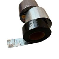 China Aluminum Film Bitumen Waterproof Tape For Roof Leaks / Leak Sealing for sale