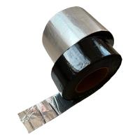 China Self Adhesive Bitumen Waterproof Tape 1.2mm 1.5mm 2.0mm High Temperature Resistance for sale