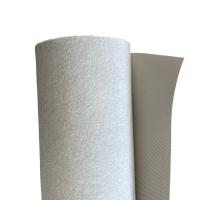 China Grey White High Polymer Membrane Waterproof Material Mechanical Fixation for sale