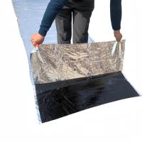 China Customized Bitumen Waterproofing Membrane 1.8mm 1.5mm  1.2mm Self Adhesive Bitumen Roll for sale
