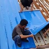 China Self Adhesive Bituminous Waterproofing Membrane 1.2mm 1.5mm For Convenient Construction for sale