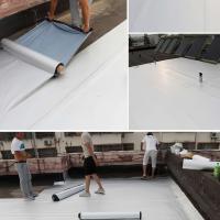 China Self Adhesive Butyl Roofing Membrane Roll For Repairing Color Steel Tile Roofs for sale