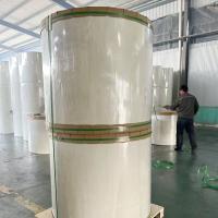 China Long Filament Polyester Asphalt Cloth / White 100% Polyester Felt Fabric for sale