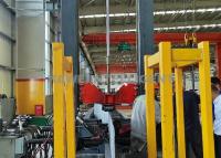 China Automatic H Beam Assembling Machine with Mechanical Arm 1800mm Web Height 6.2kW for sale