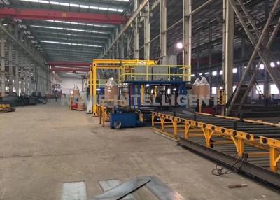 China Single Cantilever Submerged Arc H Beam Welder 200-800mm Width Welding Line Machine for sale