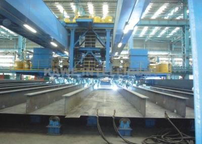 China 10T Bidirectional H Beam Automatic Welding Machine Material Turning Auxiliary Machine 18KW for sale