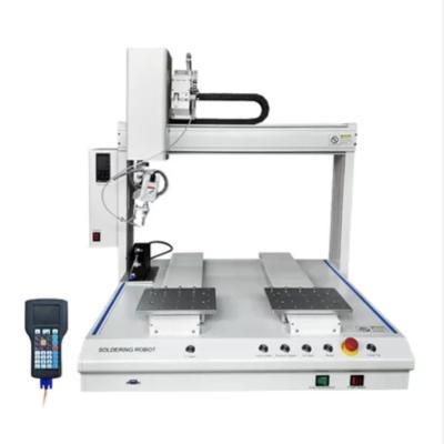 China MT Automated Soldering Robot 110V/220V with Ceramic Heater, 200-500°C Temperature Range, 200W Power for PCB Assembly for sale
