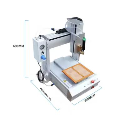 China MT Automatic Dispensing Machine 220V with ±0.5% Accuracy and 500×300×300×100 mm Dispensing Area for sale