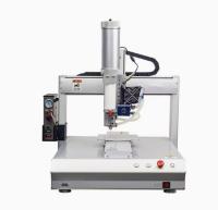 China Touch Screen Automatic Dispensing Machine 220V with ±0.5% Accuracy and 500×300×300×100 mm Dispensing Area for sale