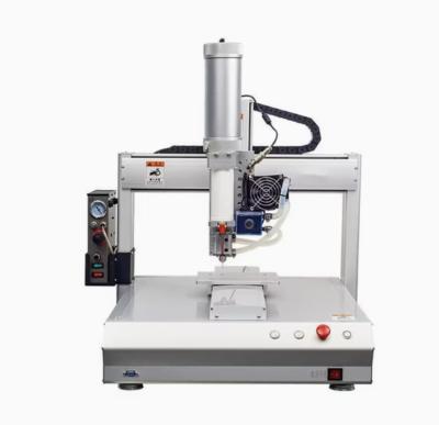 China Touch Screen Automatic Dispensing Machine 220V with ±0.5% Accuracy and 500×300×300×100 mm Dispensing Area for sale