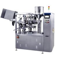 China 1.5kW PLC Control Automatic Glue Filling Machine with 5-50ml Volume Range and 20-50 Bottles/Min Speed for sale