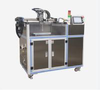 China 220V Automatic Glue Filling Machine with PLC Control - 20-50 Bottles/Min Speed, 5-50ml Capacity for sale