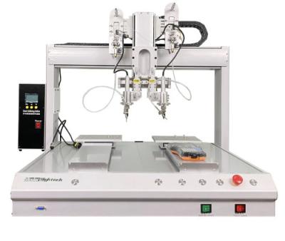 China MT Automatic Soldering Machine 110V/220V with 200-450°C Temperature Range and 400×300×200mm Work Area for sale