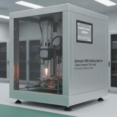 China Repeatability Accuracy ±0.02mm automatic smd soldering machine ceramic heating element technology for and electronic soldering process for sale