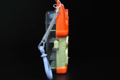 China 4 Inch Height Plastic Toy Figures Ice Cream House Shape For Storage Little Figure for sale