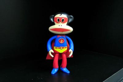 China Paul Frank Plastic Toy Figures 5.5 Inch Tall Monkey Arm / Leg Movable for sale