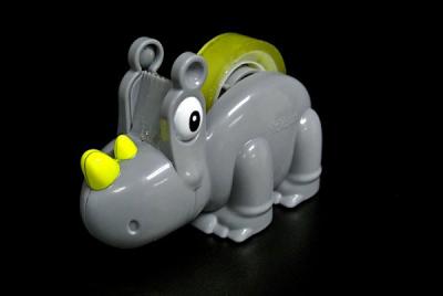 China Two Horn Dinosaur Toy Animal Figures , Jungle Animal Figures For Fast Food Restaurant for sale
