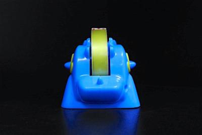 China Blue Stationery Plastic Toy Figures With Transparent Tape 11*6.5*5.5cm for sale