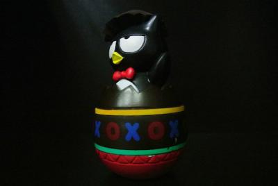 China Professional Black XO Custom Plastic Toys With Sanrio Logo Yellow / Brown Color for sale