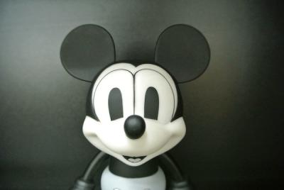 China Black Color Mickey Mouse Figures , Collectible Vinyl Figures For Kids for sale
