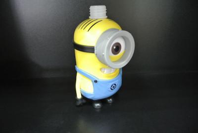 China Three Type Cartoon Shampoo Bottle Minion Dave Talking Action Figure For Collection for sale