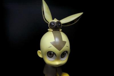China Special Type Japanese Anime Figures Gold Avatar Fashionable Design for sale