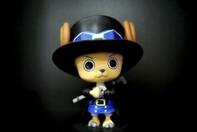 China Customized One Piece Figure Collection For Promotion Black Color 8*5*3cm for sale