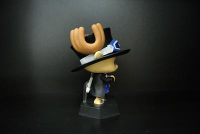 China Customized One Piece Figure Collection For Promotion Black Color 8*5*3cm for sale