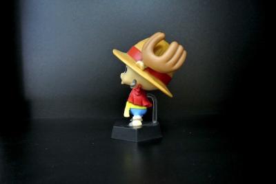 China One Piece Character Cartoon Custom Plastic Toys With A Strawhat 3.5 Inch for sale