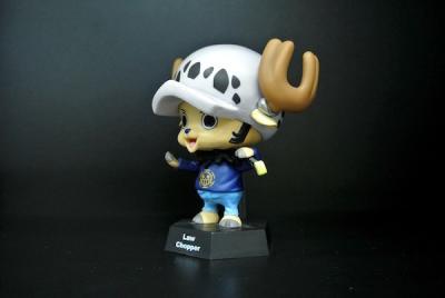 China Grey Color Japanese Cartoon Figures , Mini Plastic Toys For Children for sale