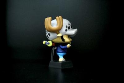 China Grey Color Japanese Cartoon Figures , Mini Plastic Toys For Children for sale