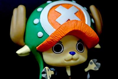 China One Piece Japanese Pvc Figures With A Green Hat  Environment PVC Material for sale