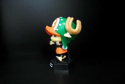 China One Piece Japanese Pvc Figures With A Green Hat  Environment PVC Material for sale