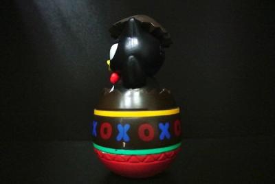 China Professional Black XO Custom Plastic Toys With Sanrio Logo Yellow / Brown Color for sale