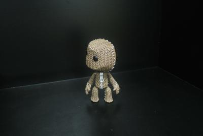 China Woven Bag Effect Custom Action Figures With Little Big Planet Logo for sale