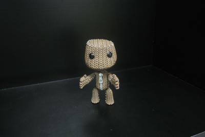 China Woven Bag Effect Custom Action Figures With Little Big Planet Logo for sale