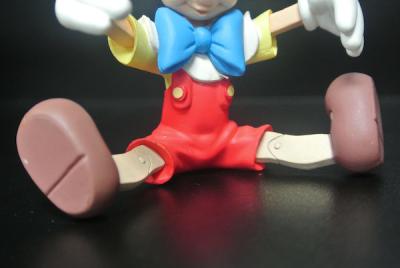 China 90 - 95 Degree Pinocchio Little Collectible Toys With Disney Logo Customized Color for sale