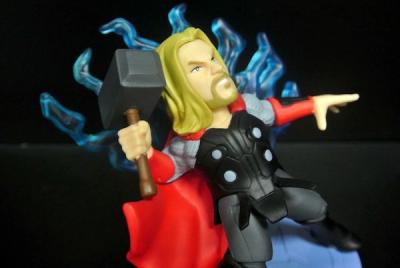 China Avengers Thor Figure Little Collectible Toys With A Hammer Customized Sizes for sale