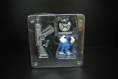 China Professional Custom Action Figures Glass Display Case From Happy Worker for sale
