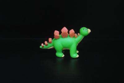 China Small Green Vinyl Mini Dinosaurs , Mini Dinosaur Figures PVC Material for sale