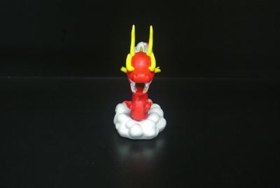 China Red Dragon Custom Plastic Toys Hello Kitty Figure With Chinese Dragon for sale
