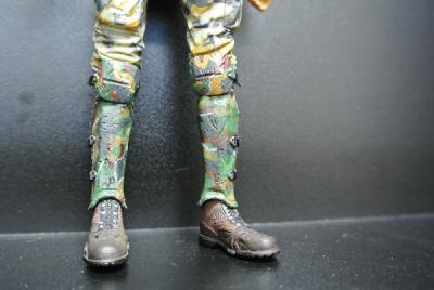 China Camouflage Soldier Action Figures , Army Action Figures With Screaming Face for sale