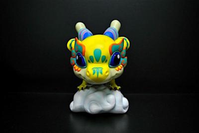 China Lucky Symbol Chinese Dragon Toy Figures Eco - Friendly Material 9.5*8*5cm for sale