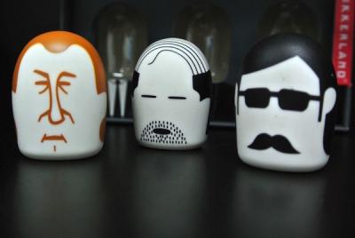 China Three Types Eraser Heads Speaker Toy For Promotion Gift / Collection for sale