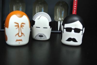 China Three Types Eraser Heads Speaker Toy For Promotion Gift / Collection for sale