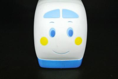 China Train Type Money Saving Box , Plastic Money Bank Lovely Style 5.5 Inch for sale
